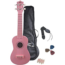 Pyle Pink 22-inch Ukulele Starter Package for Beginners - Bed Bath ...