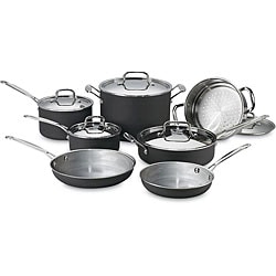 Cuisinart MCU-12 Multiclad 12-piece Cookware Set - Bed Bath & Beyond ...