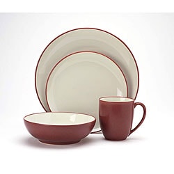 Noritake Colorwave 16-piece Raspberry Dinnerware Set - Bed Bath ...