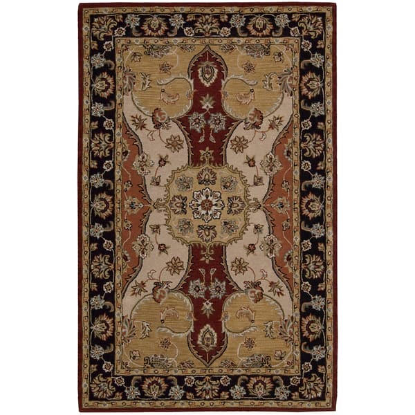 Nourison Hand-tufted Caspian Wool Rug (5' x 8') - Bed Bath & Beyond ...