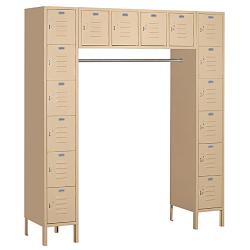 Salsbury Industries Tan Steel Box-Style Bridge Locker - Bed Bath ...