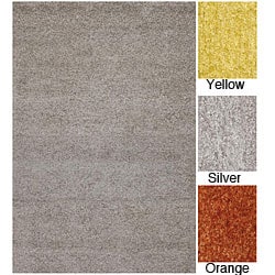 Artist's Loom Hand-woven Shag Rug (5' x 7'6) - Bed Bath & Beyond - 5016986