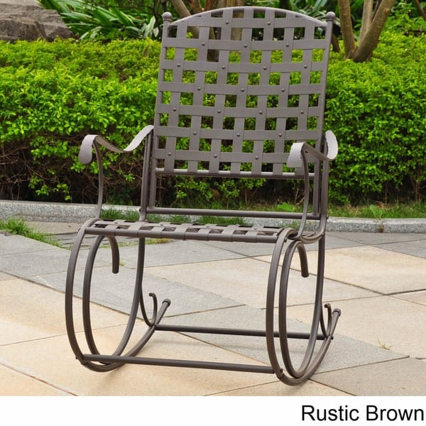 International Caravan Sante Fe Nailhead Rocker - On Sale - Bed Bath ...