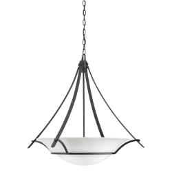 Kichler 3-light Distressed Black Inverted Pendant - Bed Bath & Beyond ...