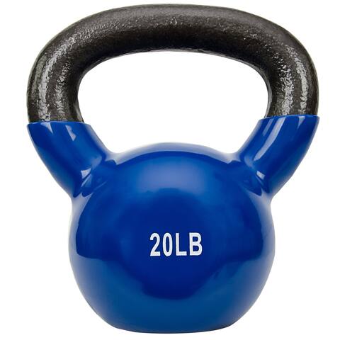 Sunny Vinyl Coated 20-pound Kettle Bell - On Sale - Overstock - 5116647