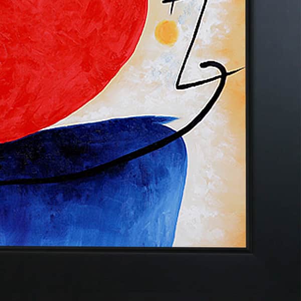 Joan Miro 'Ohne Titel (The Red Sun)' Canvas Art - Bed Bath & Beyond ...