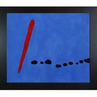 Joan Miro 'Bleu II' Canvas Art - Bed Bath & Beyond - 5137147