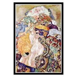 Gustav Klimt 'Baby' Canvas Art - Bed Bath & Beyond - 5170126