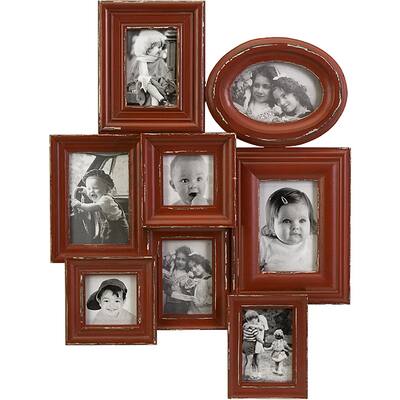 Wooden Americana Memory Lane Multipicture Frame - Overstock - 5178849