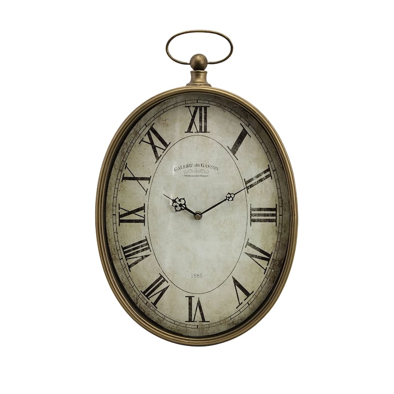 Handcrafted Provence Chateau Wall Clock - Overstock - 5179706