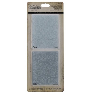 Ellison Sizzix Texture Fades 'Damask & Regal Flourishes' Embossing ...
