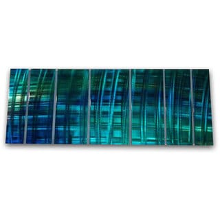 Ash Carl 'Cool Mingle' 7-piece Metal Wall Art Set - Bed Bath & Beyond ...