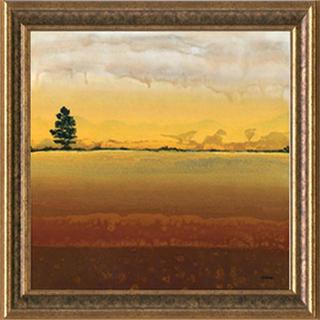 Robert Charon 'Golden Horizion I ' Embellished Framed Art - Bed Bath ...