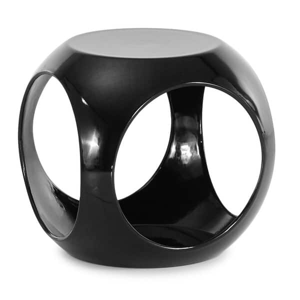 Fiberglass Penny Ball Stool/ Side Table - Bed Bath & Beyond - 5318824