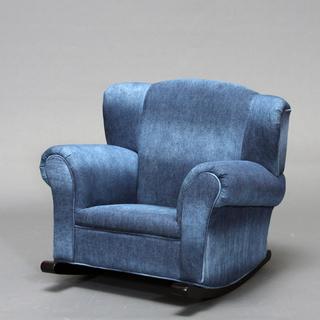 Child's Blue Denim Rocking Chair - Bed Bath & Beyond - 5414416