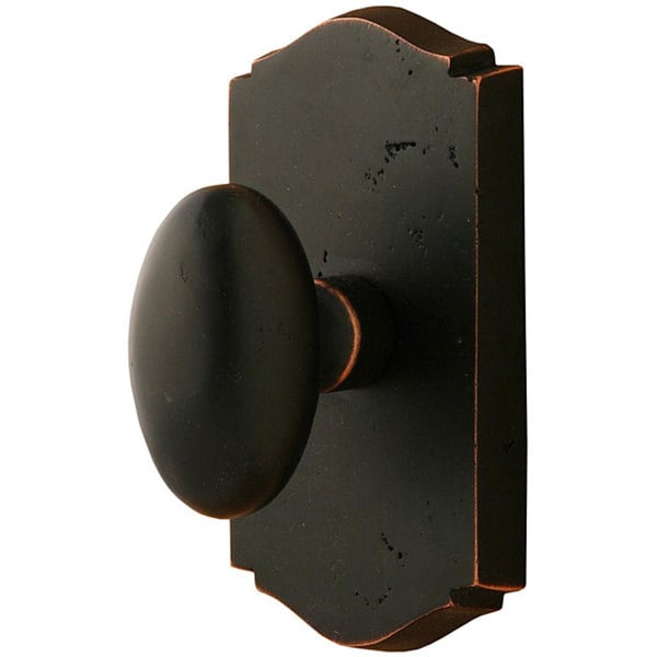 Sure-Loc Rustic Bronze Passage Door Knob - 13266286 - Overstock.com ...