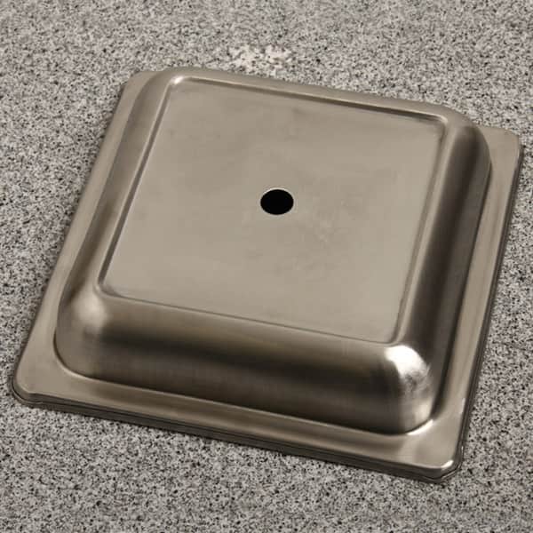 10 Strawberry Street Metal 11-inch Square Plate Covers (Pack of 4 ...