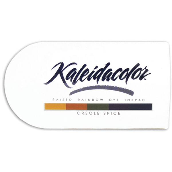 Kaleidacolor Creole Spice Raised Rainbow Dye Ink Stamp Pad - Bed Bath ...