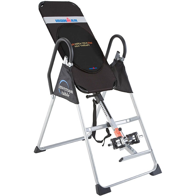 Ironman Gravity 1000 Inversion Table with Heat Therapy Cushion - Free ...