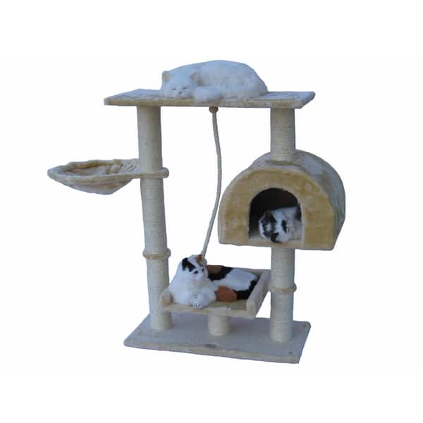 Go Pet Club 36-inch Cat Tree Condo Furniture - Bed Bath & Beyond - 5536611
