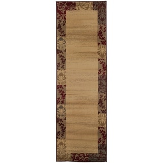 Style Haven Del Mar Leaves Colorblock Area Rug-- - Bed Bath & Beyond ...