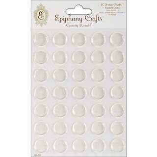 Epiphany Round 14 Clear Bubble Caps 35-pc Package - Bed Bath & Beyond ...
