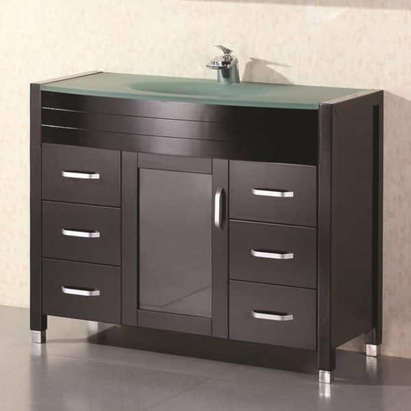 Design Element Cascade Modern Bathroom Vanity - Bed Bath & Beyond - 5652456
