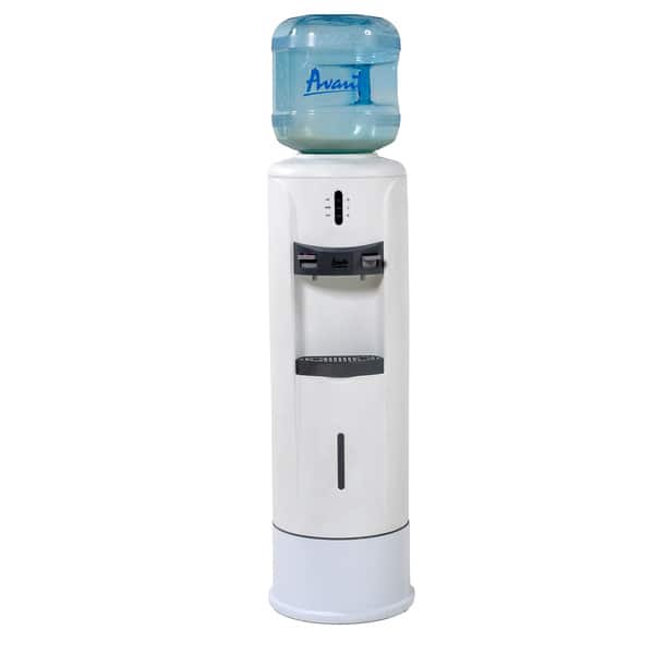 Avanti Hot and Cold White Water Dispenser with Pedestal - Bed Bath ...