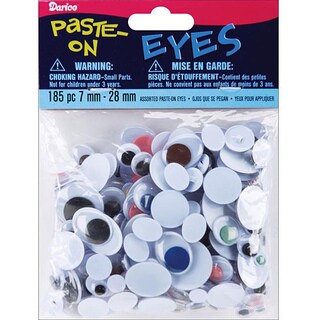 Darice Paste-on Assorted Size Multi-colored Wiggle Eyes - Bed Bath ...
