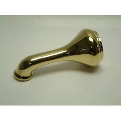 Kingston Brass Polished Brass Classic Solid Brass Tub Spout - Gold ...