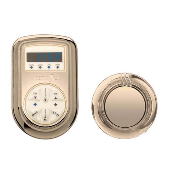 Termasol Traditional Signature Series Polished Nickel Steam Control ...