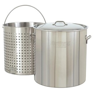 Bayou Classic 82-Qt. Stockpot with Lid and Basket - Bed Bath & Beyond ...