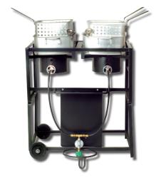 King Kooker 30-inch Dual Frying Cart Package - Bed Bath & Beyond - 5836473