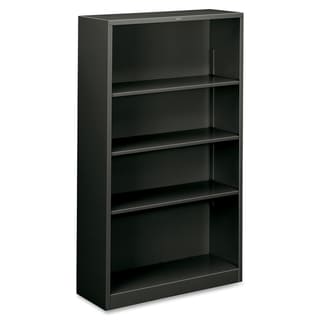 HON Metal Bookcase with 4 Shelves - Bed Bath & Beyond - 5844443
