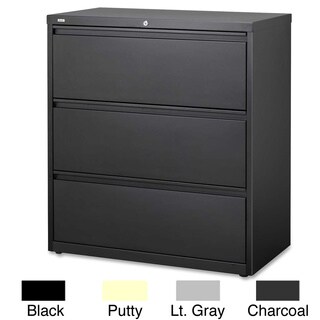 Hirsh HL10000 Series 36 inch Wide 3 Drawer Commercial Lateral File ...