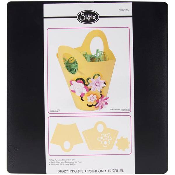 Sizzix Bigz Big Shot Pro Die - Purse With Flower Bag - Bed Bath ...