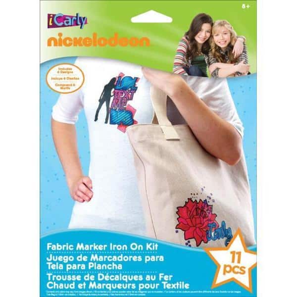 Nickelodeon iCarly Fabric Marker Iron-on Kit - Bed Bath & Beyond - 5949699
