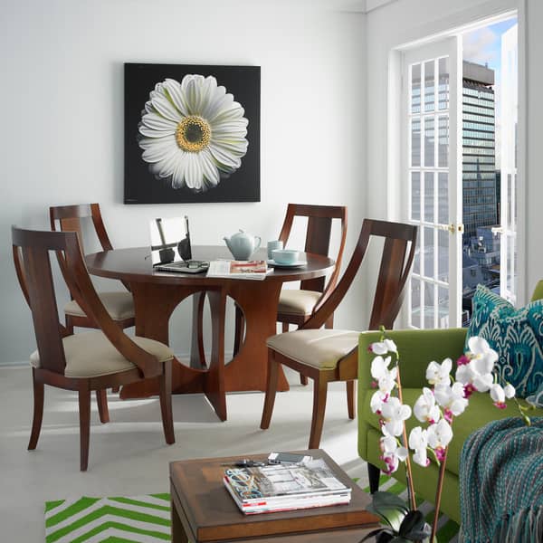 Somerton Dwelling Manhattan Pedestal Table - Bed Bath & Beyond - 5998547