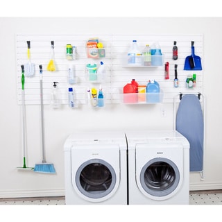 Flow Wall 21 Piece PVC Laundry and Utility Storage Set - Bed Bath ...