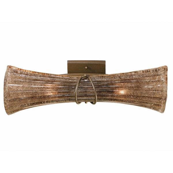 Bali 2-light Semi-flush in Tropical Bronze finish - Bed Bath & Beyond ...