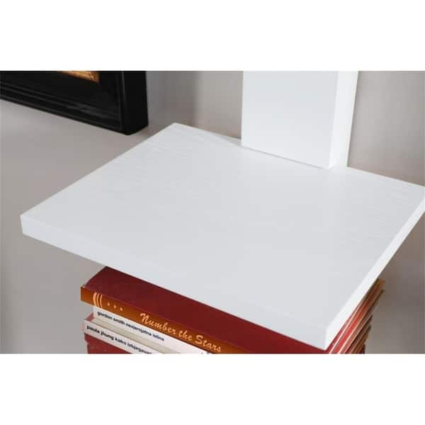 Spine Wall White Book Shelves - On Sale - Bed Bath & Beyond - 6014648