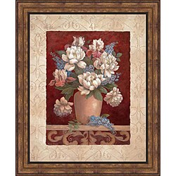 Vivian Flasch 'Arlene's Bouquet I' Framed Print Art - Multi - Bed Bath ...