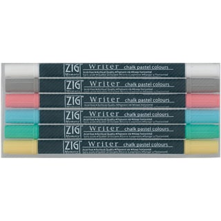 Zig Memory System Chalk Pastel Dual-tip Markers (Pack of 6) - Bed Bath ...