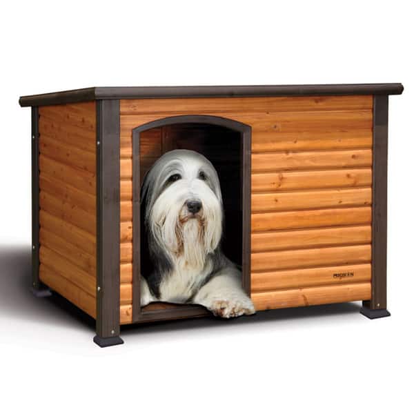 Precision Pet Extreme Large Outback Log Cabin Dog House - Bed Bath ...