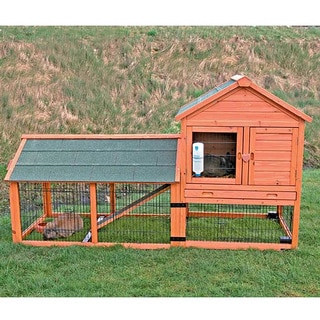 TRIXIE Rabbit Hutch with Outdoor Run and Wheels - Bed Bath & Beyond ...