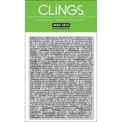 Hero Arts 'Friend Definition' Cling Stamp - Bed Bath & Beyond - 6100949