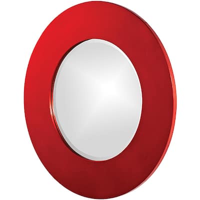 Tahoe Metallic Red Mirror - Overstock - 6110578