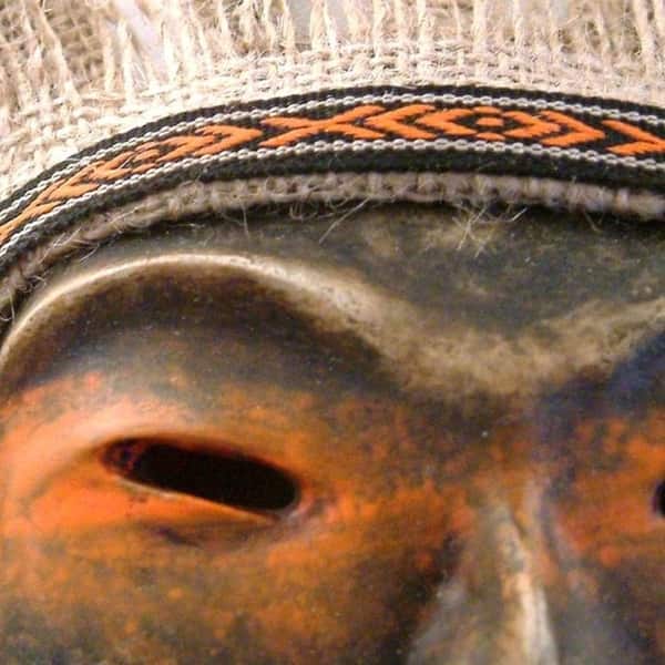 Set of 2 Handmade Paper Mache 'Inca Offering' Masks (Peru) - Bed Bath ...