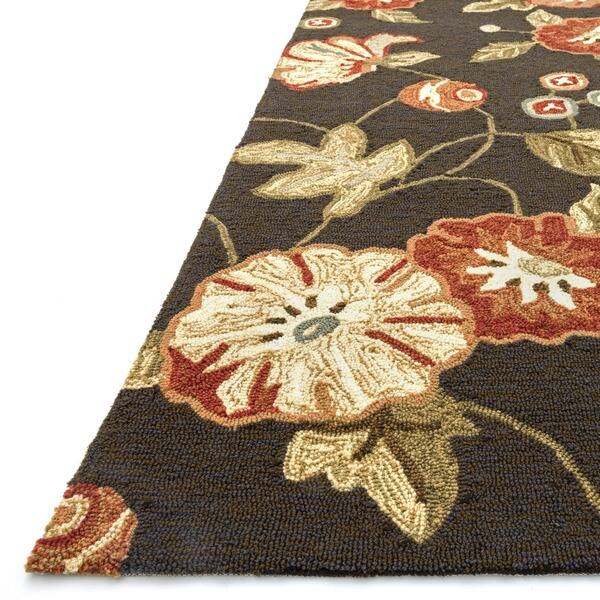 Alexander Home Valentina Hand-hooked Coffee Rug - Bed Bath & Beyond ...