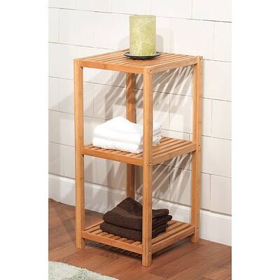 Simple Living Bamboo 3-tier Shelf - Overstock - 6148744